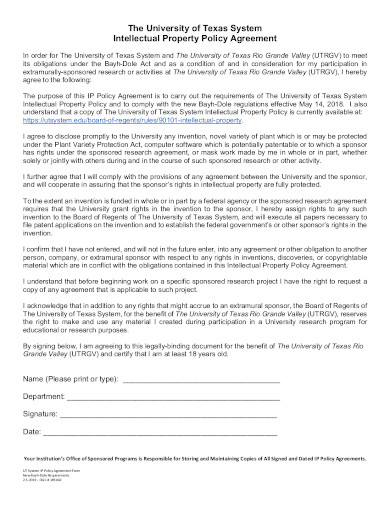 17+ Intellectual Property Agreement Templates - PDF, DOC