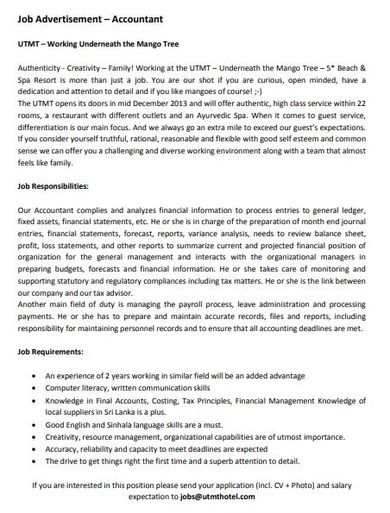 16+ Job Advertisement Templates - AI, Pages, PSD, PDF