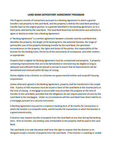 10+ Land Agreement Templates - Google Docs, Word, Pages, PDF