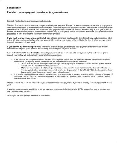 Payment Notice Templates - Google Docs, MS Word, Pages, PDF