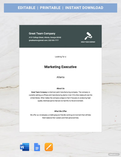 16+ Job Advertisement Templates - AI, Pages, PSD, PDF