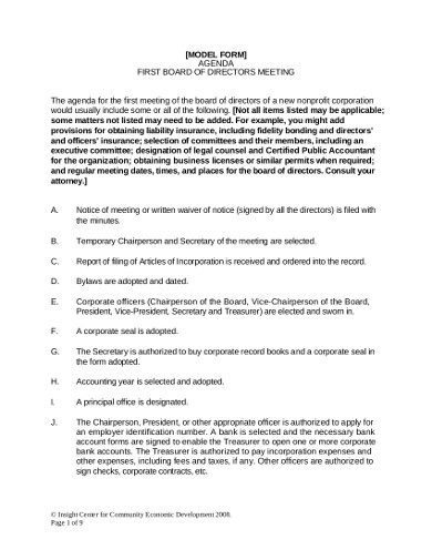 15 Non Profit Meeting Minutes Templates In Google Docs Word Pages 
