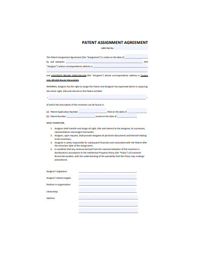 15+ Assignment Agreement Templates - PDF