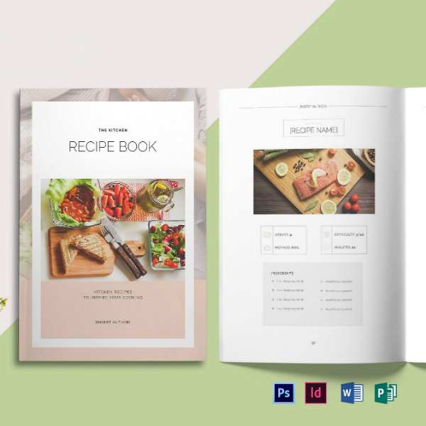 10 Restaurant Recipe Book Templates MS Word Pages Illustrator 10 Restaurant Recipe Book Templates MS Word Pages Illustrator