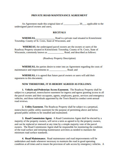 13+ Private Agreement Templates - Google Docs, Word, Pages, PDF