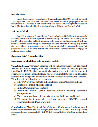 15+ Production Proposal Templates - PDF