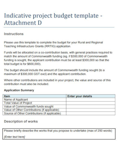 14+ Grant Budget Templates - PDF, Word