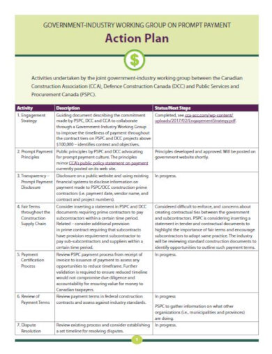 14+ FREE Construction Action Plan Templates - PDF, DOCX