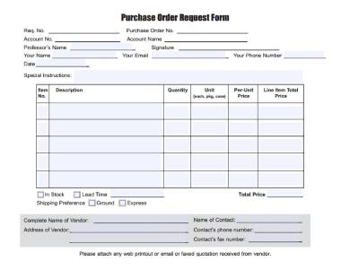 10+ Best Purchase Order Templates - Sample, Example, Format