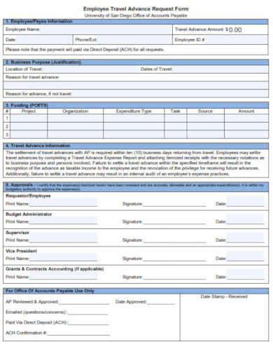 10+ Travel Request Form Templates - PDF, DOCX