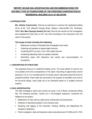 8 FREE Residential Construction Proposal Templates In PDF
