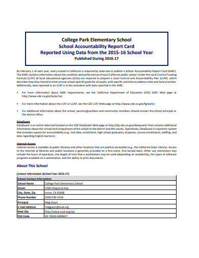 17+ College Report Card Templates in AI | PSD | PDF