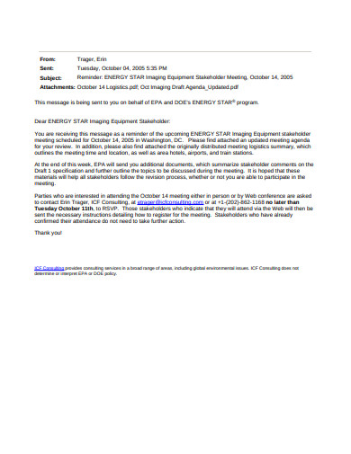 11+ Meeting Reminder Templates in PDF | DOC