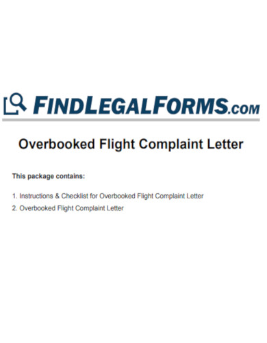 13+ Free Travel Complaint Letter Templates - Word, PDF