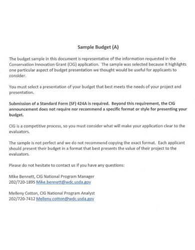 14+ Grant Budget Templates - PDF, Word