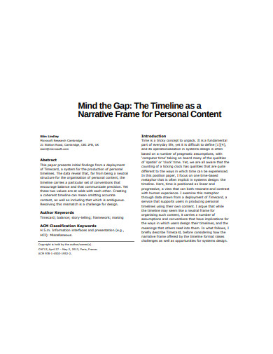 27+ Personal Timeline Templates - PDF