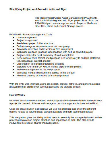 8+ Project Workflow Templates in PDF