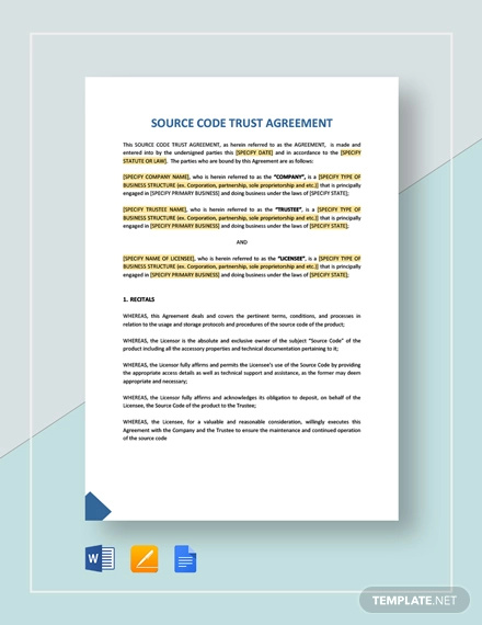 18+ Trust Agreement Templates - PDF, Word