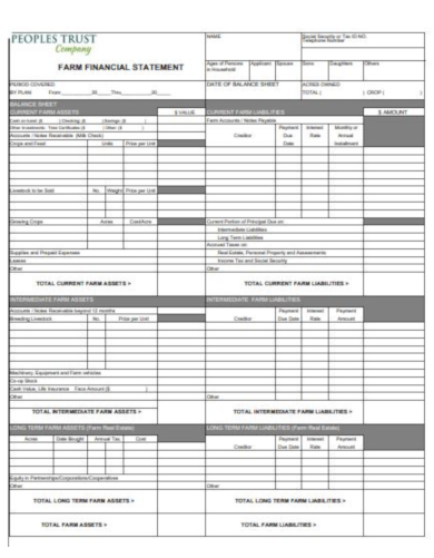 Farm Budget Template TUTORE ORG Master Of Documents
