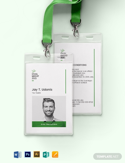 9+ Travel ID Card Template - Illustrator, Pages, InDesign, Photoshop ...
