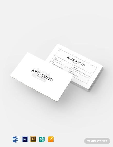10+ Financial Business Card Templates - Illustrator, MS Word, Pages ...