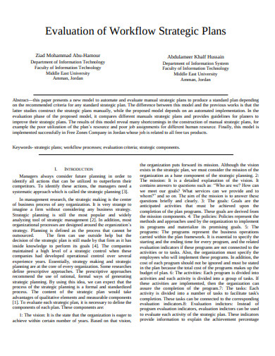 8+ Workflow Plan Templates- PDF