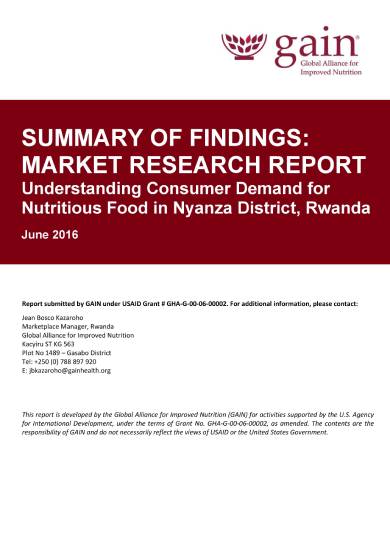 9 Market Research Report Templates Sample Example Format