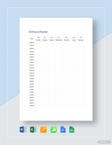 33+ 24 Hours Schedule Templates - PDF, DOC, Excel