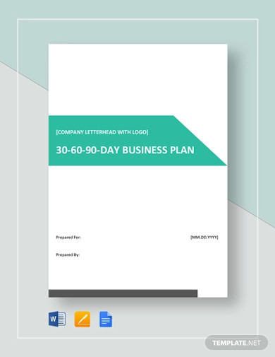 16+ 30 60 90 Day Plan Templates in Google Docs | Pages | Word | PDF