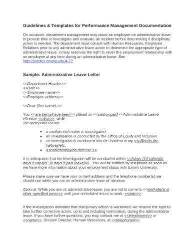 15+ Leave Letter Templates in Google Docs | Word | Pages | PDF