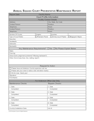 18+ Maintenance Report Templates in Google Docs | Word | Pages | PDF | XLS