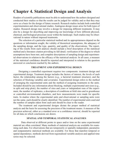 11 Statistical Analysis Templates Google Docs Word Pages PDF