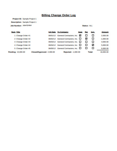 14+ Order Log Templates in Google Docs| Word | Pages | PDF