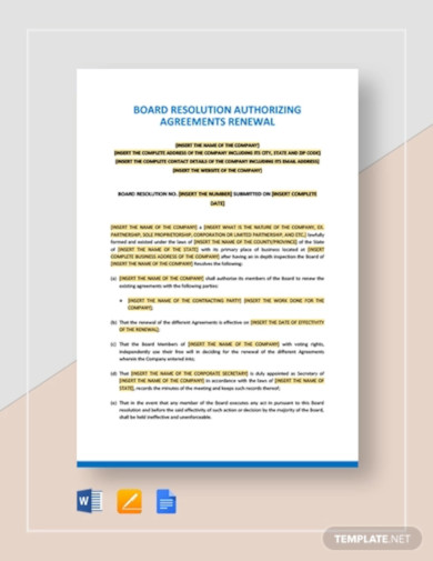 15+ Resolution Agreement Templates - Google Docs, Word, Pages, PDF