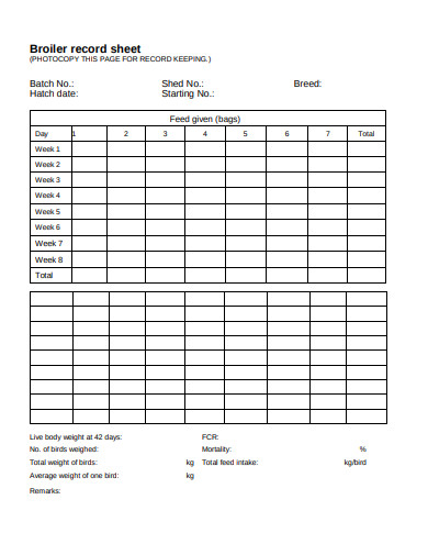 18+ Record Sheet Templates in Google Docs | Word | Pages | PDF