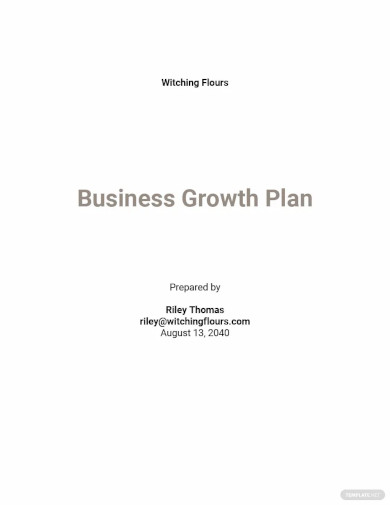 21+ Growth Plan Templates in Google Docs | Word | Pages | PDF