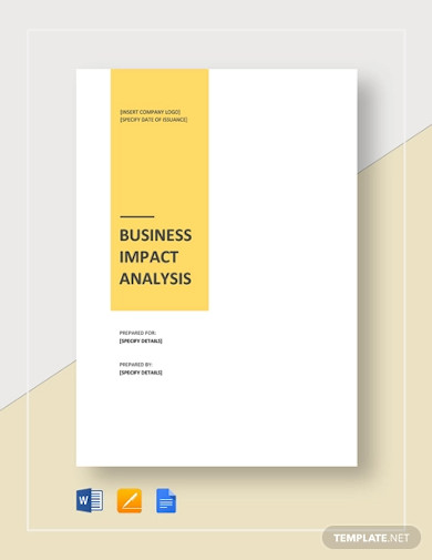 17+ Impact Analysis Templates - Google Docs, Word, Pages, PDF