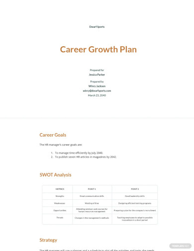 21+ Growth Plan Templates in Google Docs | Word | Pages | PDF