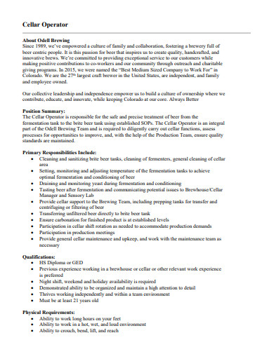 11+ Operator Resume Templates in Word | Pages | PDF