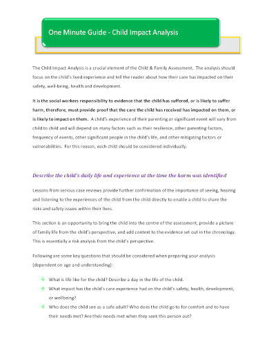 17+ Impact Analysis Templates - Google Docs, Word, Pages, PDF