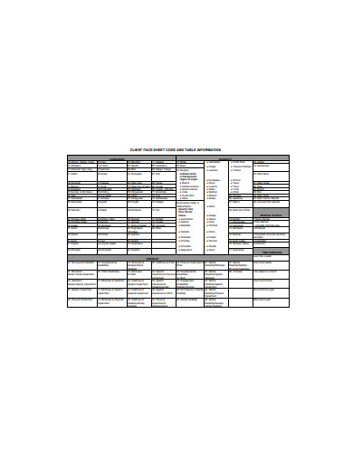 20+ Client Sheet Templates in Google Docs | Word | Pages | PDF | Google ...