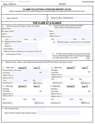 9+ Collection Report Templates in Google Docs | Word | Pages | PDF | XLS