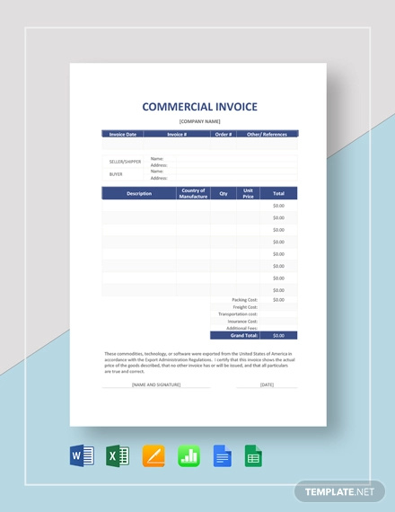 60+ Microsoft Invoice Templates - PDF, DOC, Excel