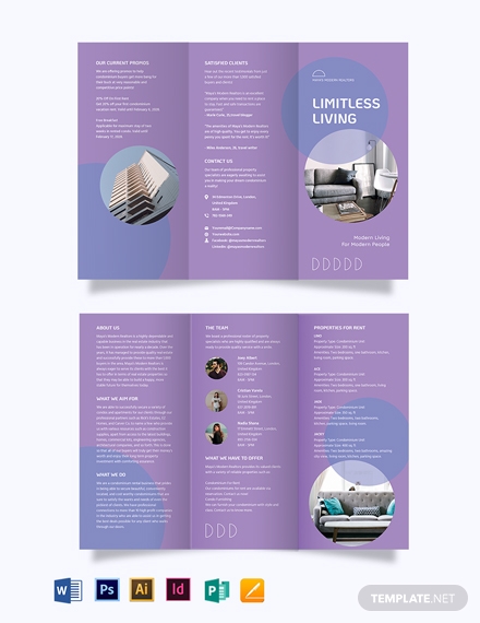 14+ Rental Brochure Templates - Sample, Example, Format