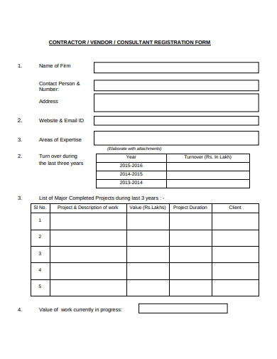 FREE 19+ Consultant Form Templates in PDF