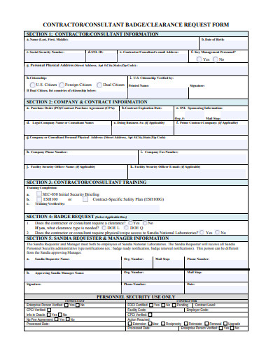 FREE 19+ Consultant Form Templates in PDF