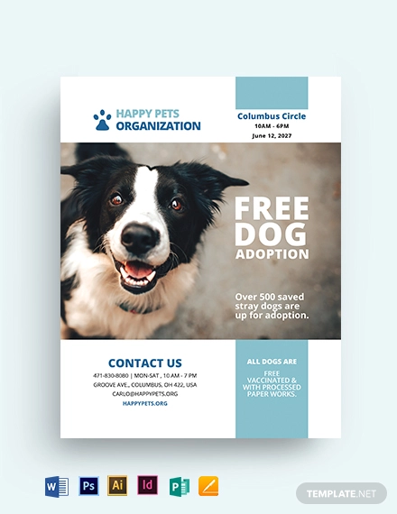 11+ Pet Flyer Templates - Illustrator, InDesign, MS Word, Pages ...