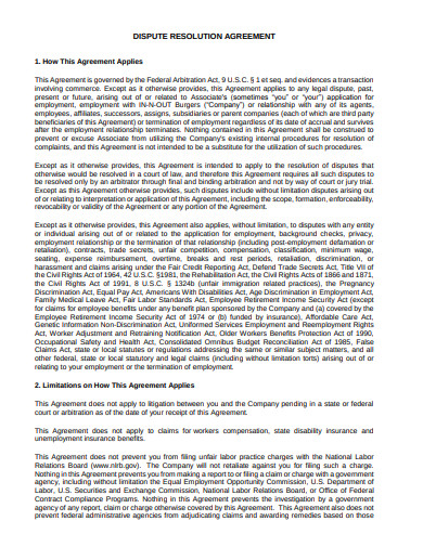 15+ Resolution Agreement Templates - Google Docs, Word, Pages, PDF