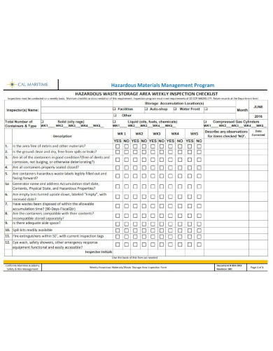 10+ Storage Checklist Templates - Google Docs, Word, Pages, PDF