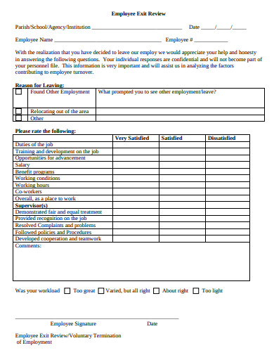 12+ Employee Review Templates in Google Docs | Word | Pages | PDF